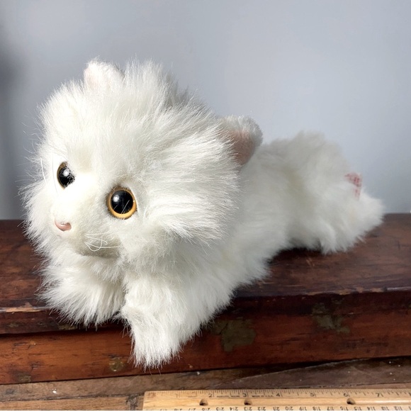 Russ | Toys | Vintage Russ White Cat Snowflake Stuffed Animal Persian ...